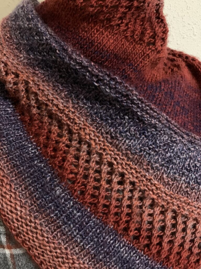 Speed Shop Shawl – Smells Like Yarn